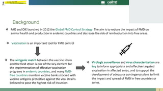 Historical review of FMD virological surveillance and lessons since the ...