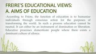 Sample Template for Paulo-Freire Presentation pptx | PPTX