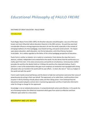 Paulo freire | DOC
