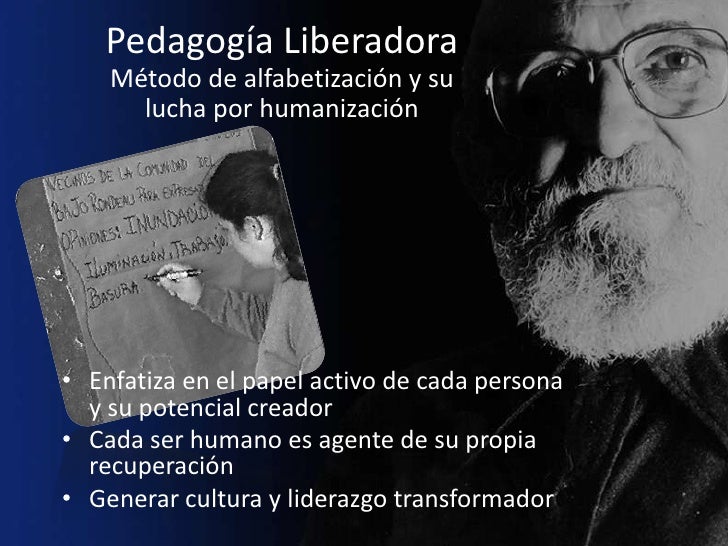Paulo freire pedagogia liberadora Paulo freire pedagogia liberadora