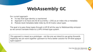Clang, Clang: Who's there? WebAssembly! | PDF | Web Development | Internet