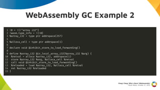 Clang, Clang: Who's there? WebAssembly! | PDF | Web Development | Internet