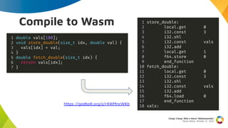 Clang, Clang: Who's there? WebAssembly! | PDF | Web Development | Internet