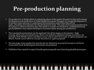Outcome 2 Computer games Production | PPTX