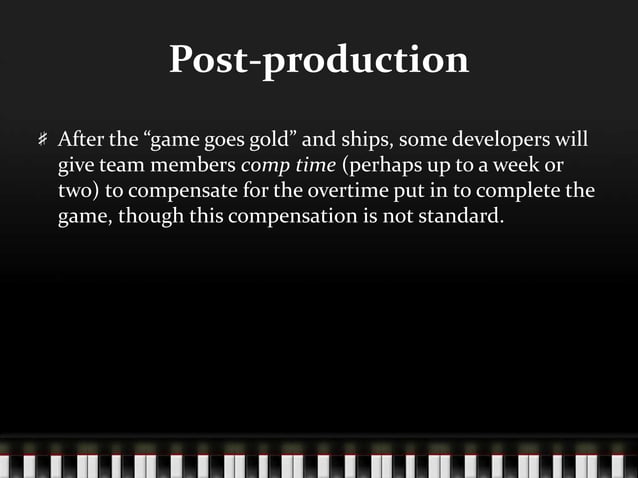 Outcome 2 Computer games Production | PPTX