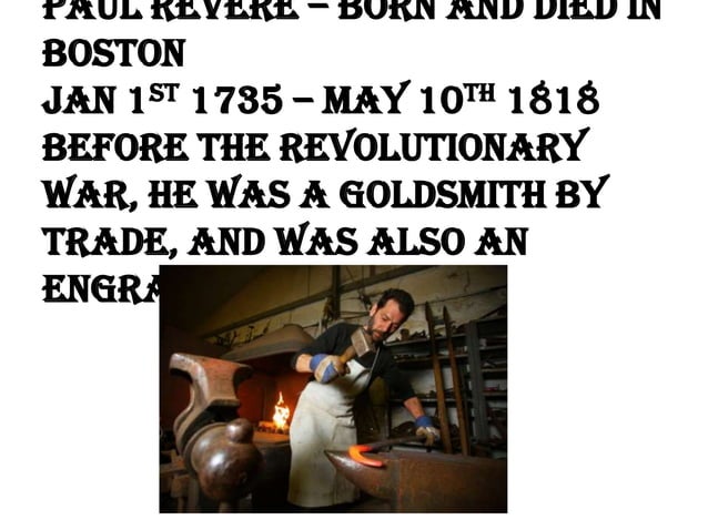 Paul revere | PPTX