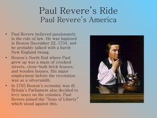 Paul revere’s ride | PPT