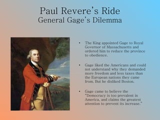 Paul revere’s ride | PPT