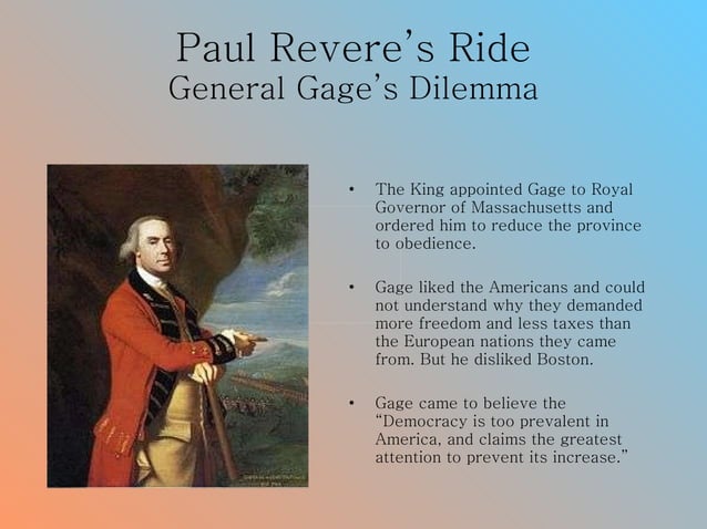 Paul revere’s ride | PPT