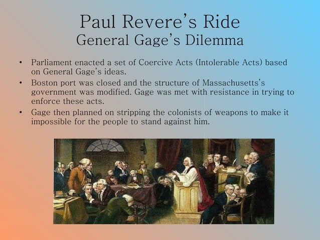 Paul revere’s ride | PPT