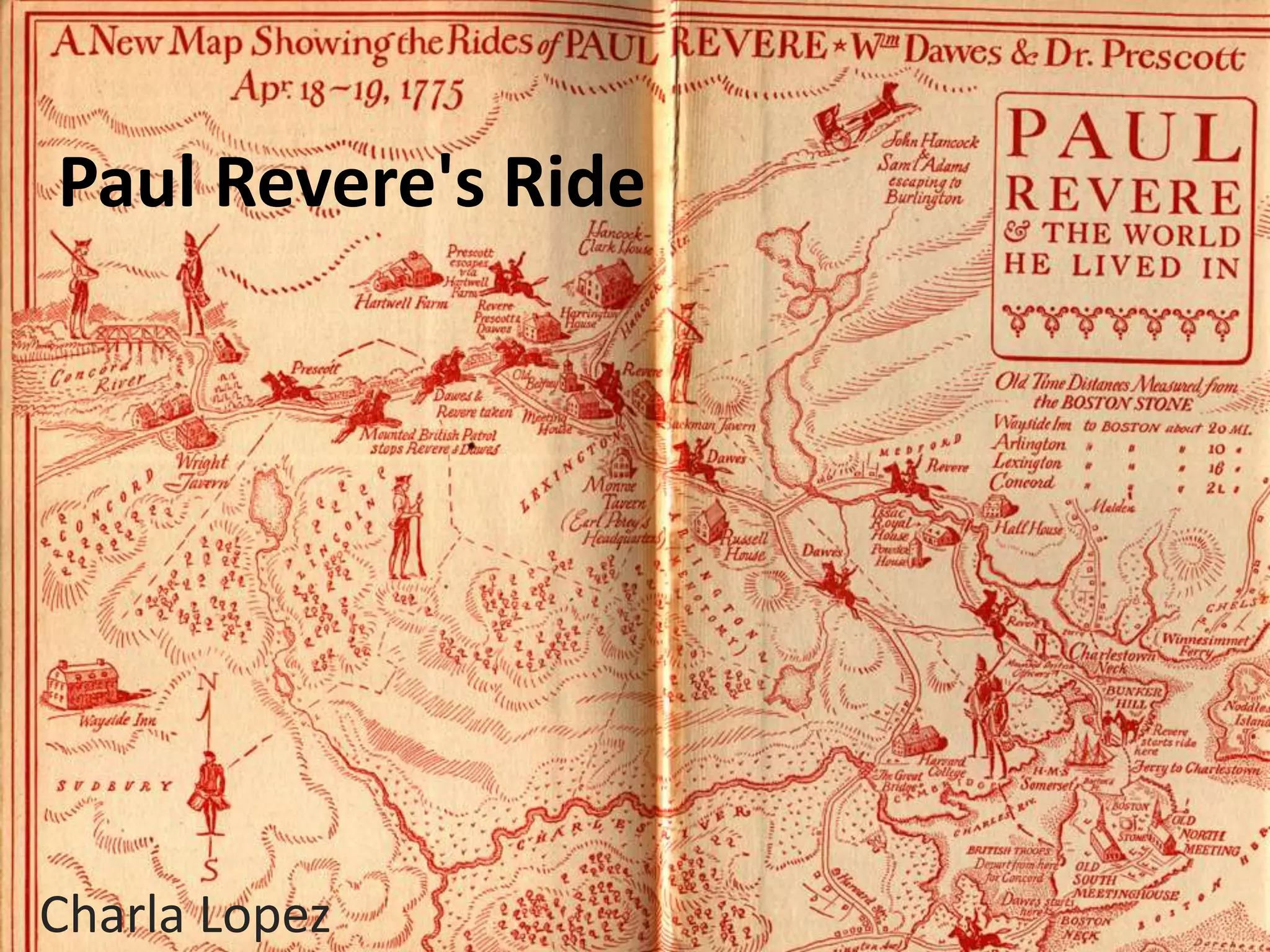 Paul revere's ride | PPT