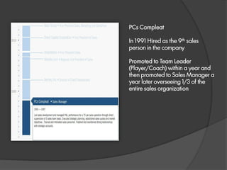 Visual Resume of Paul Ringuette | PDF | Sales | Business