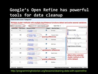 See the forest AND the trees: Free tools for data visualisation | PPT
