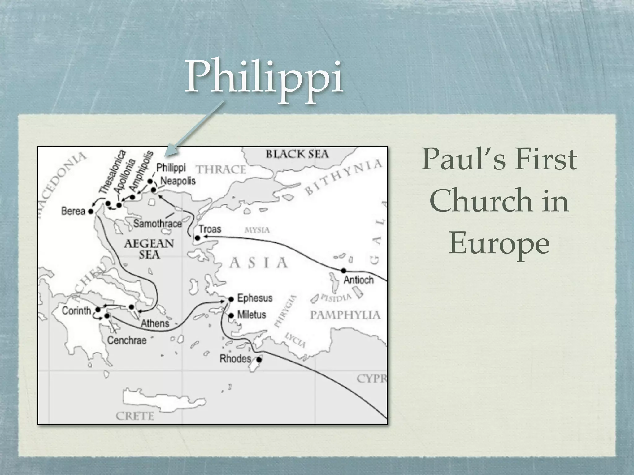 Pauls 2nd Mission Journey | ZIP