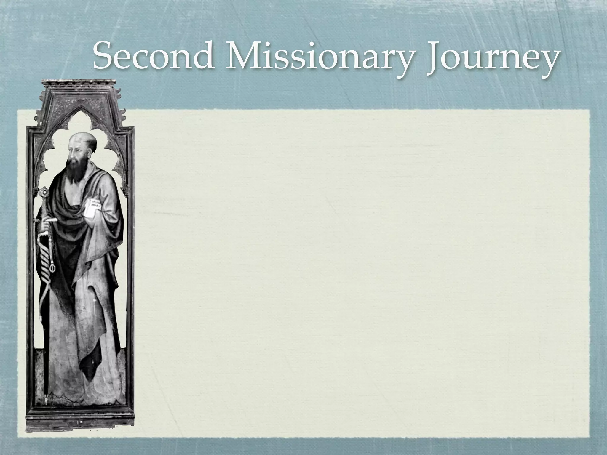 Pauls 2nd Mission Journey | ZIP