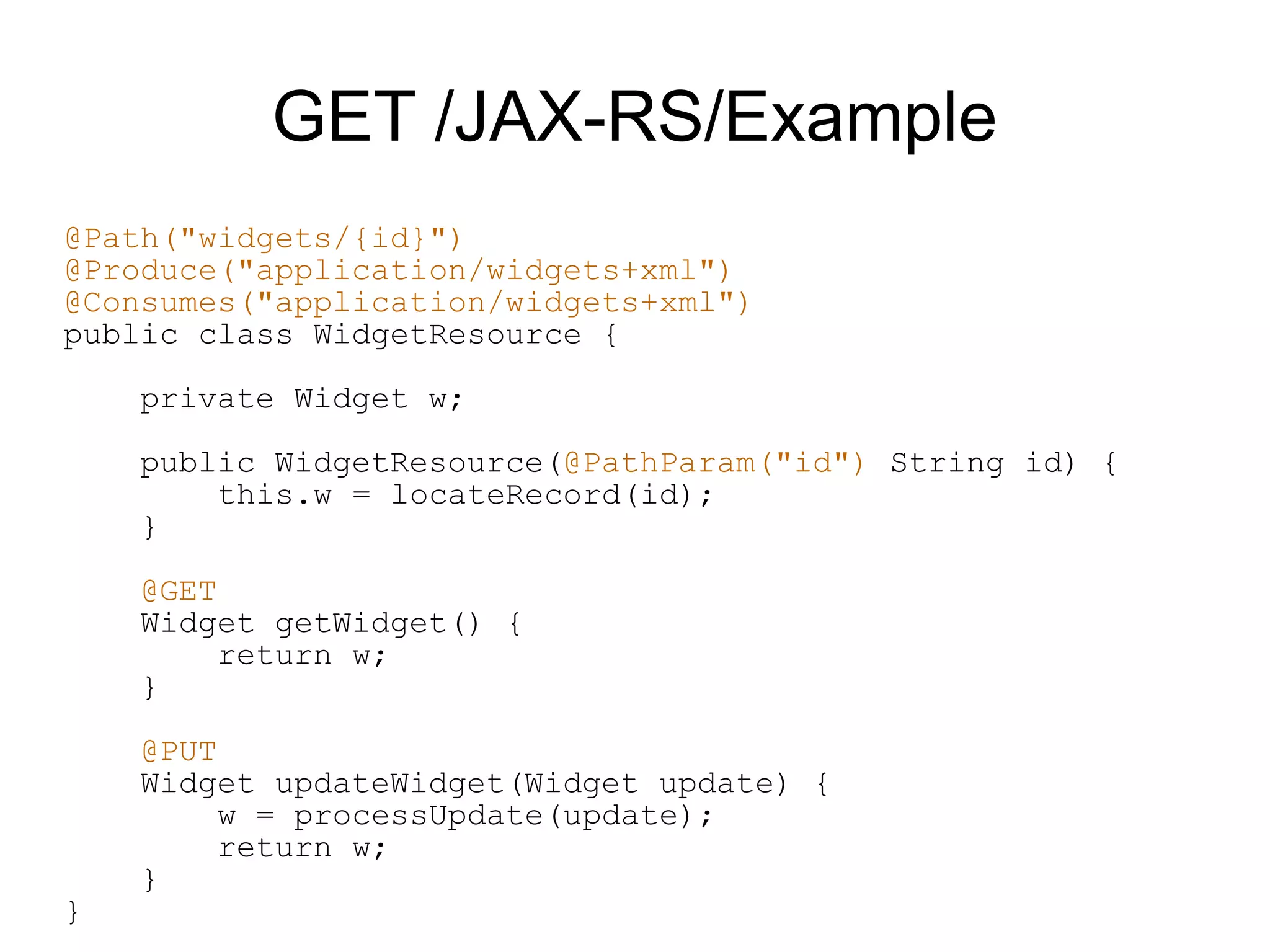 Jersey and JAX-RS | PDF | Web Development | Internet