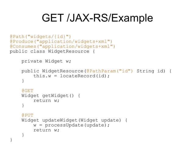 Jersey and JAX-RS | PDF | Web Development | Internet
