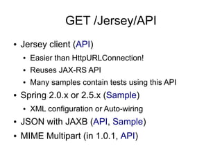 Jersey and JAX-RS | PDF | Web Development | Internet