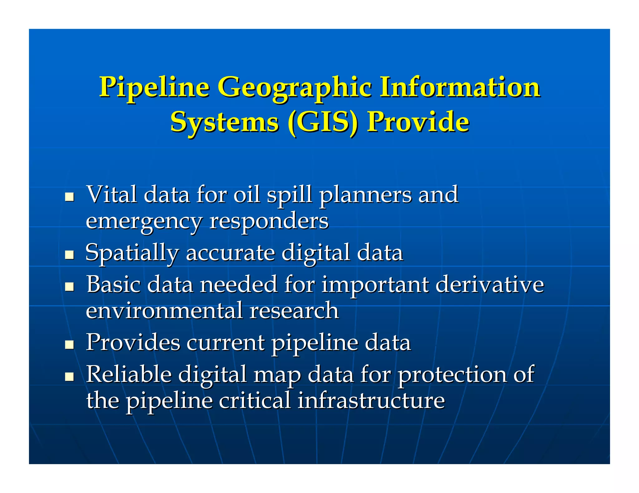 Pipeline Mapping - Lafayette, LA | PDF