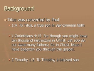 Titus | PPTX