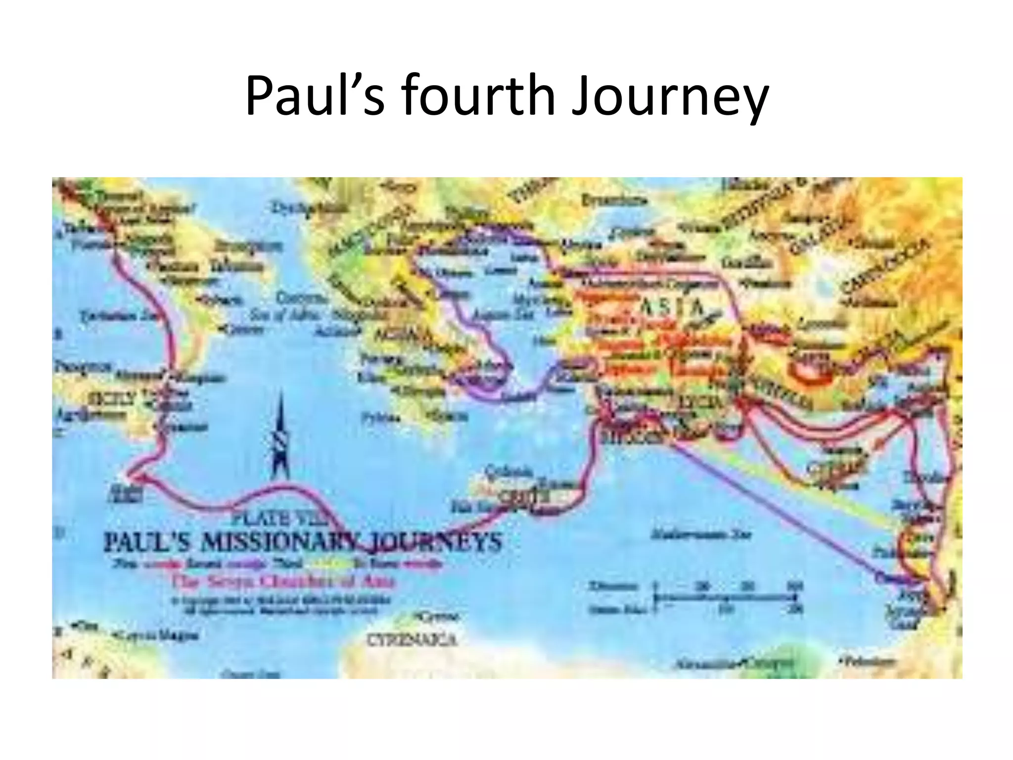 Paul's missionary journeys | PPTX