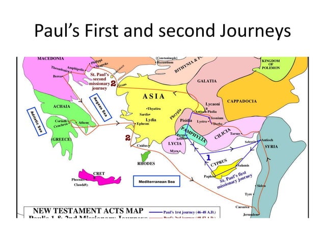 Paul's missionary journeys | PPTX