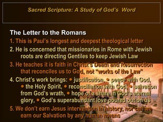 Paul the Apostle and Theologian.ppt Pauline Epistles | PPT