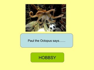 Paul The Octopus | PPT