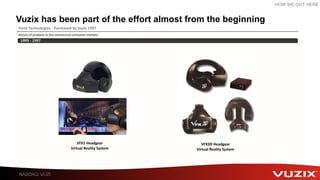 Paul Travers (Vuzix): Smart Glasses in Enterprise – What it Takes for ...