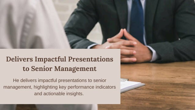 Paul Turovsky - A Seasoned Financial Analyst | PPT Paul Turovsky - A Seasoned Financial Analyst | PPT