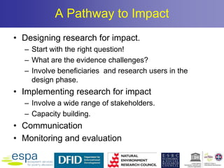 The Pathway to Impact | PPTX
