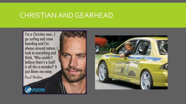 Paul walker pp | PPTX