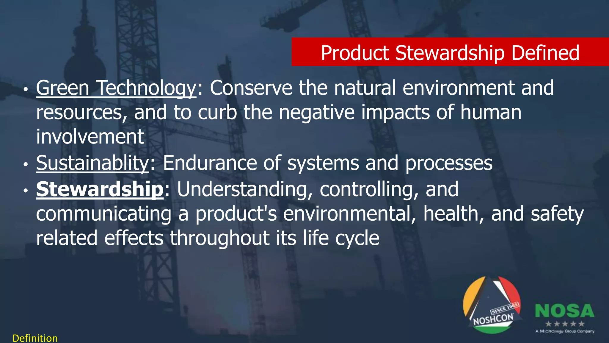Understanding Safety and Product Stewardship | PPTX