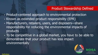 Understanding Safety and Product Stewardship | PPTX