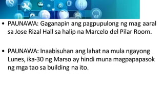 Paunawa-Babala-at-Anunsiyo.pdf grade 11 | PDF