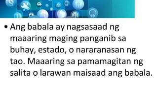 Paunawa-Babala-at-Anunsiyo.pdf grade 11 | PDF