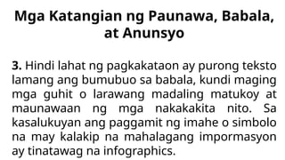 Paunawa-Babala-at-Anunsyo in Piling Larang | PPTX