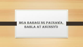 FILIPINOPaunawa, babala at anunsiyo.pptx