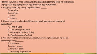 PAUNLARIN MGA TALENTO --GRADE SEVEN POWERPOINT.pptx