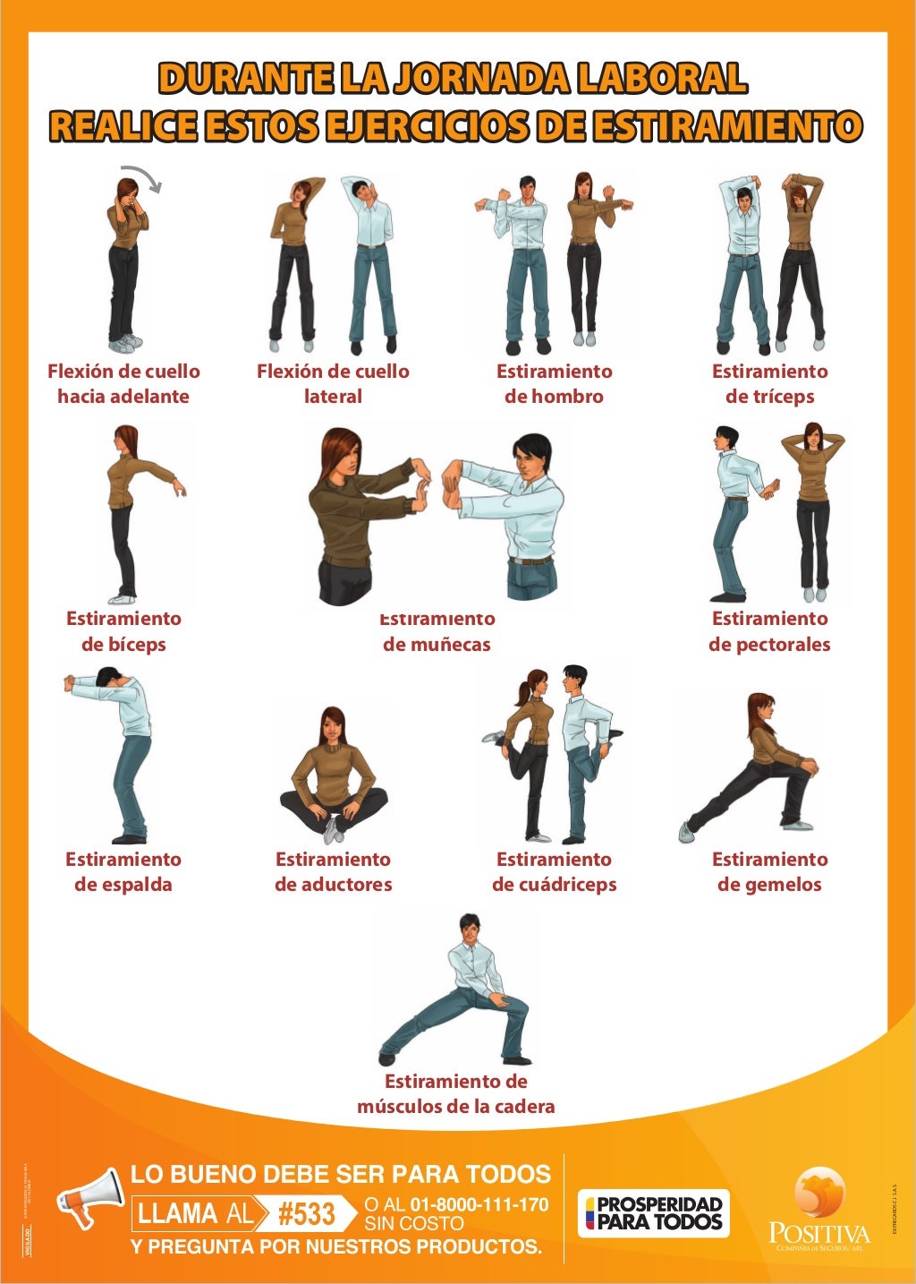 33 Ideas De Pausas Activas Pausa Activa Ejercicios Salud Laboral Images 