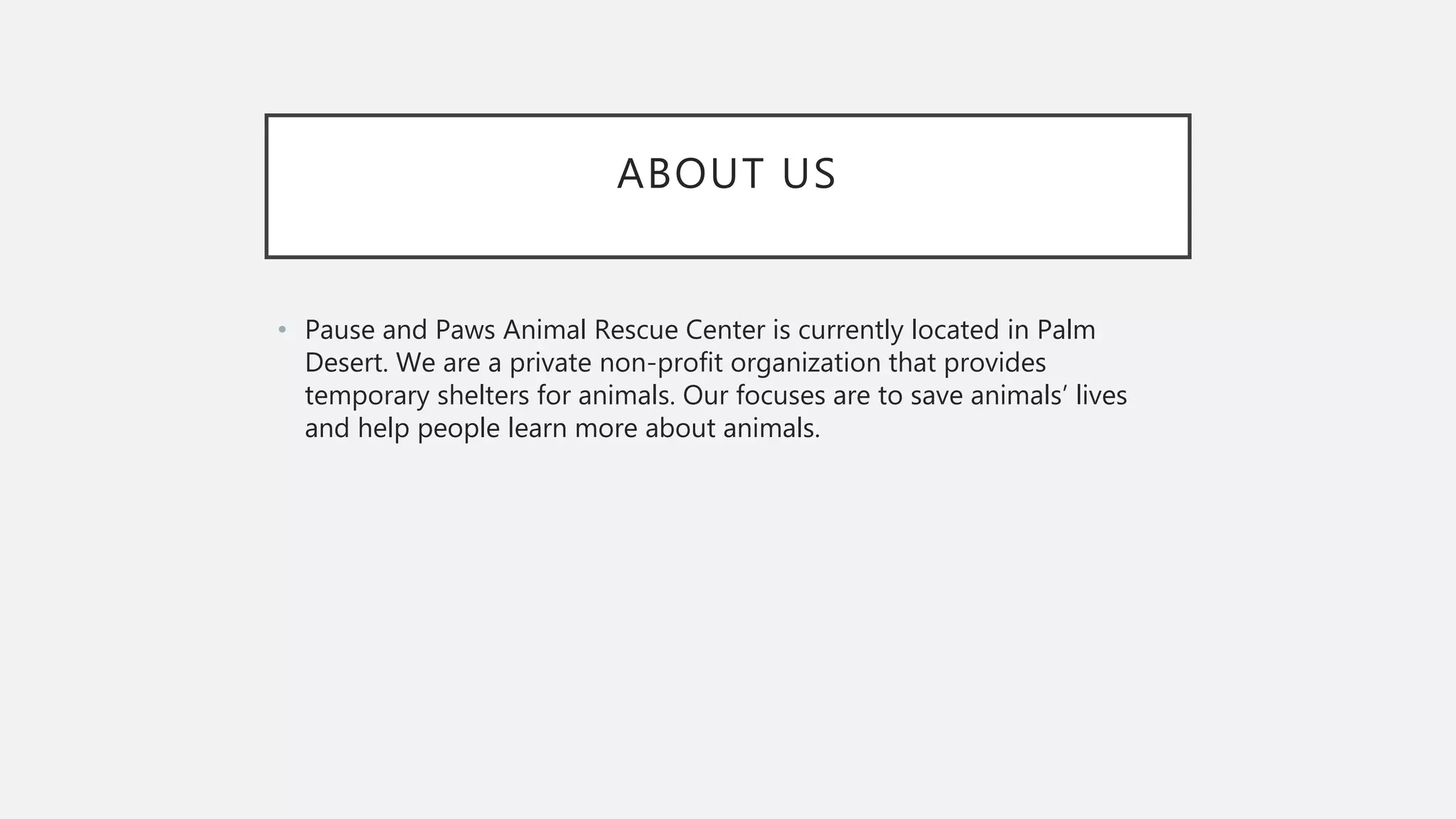 Pause for paws powerpoint | PPT