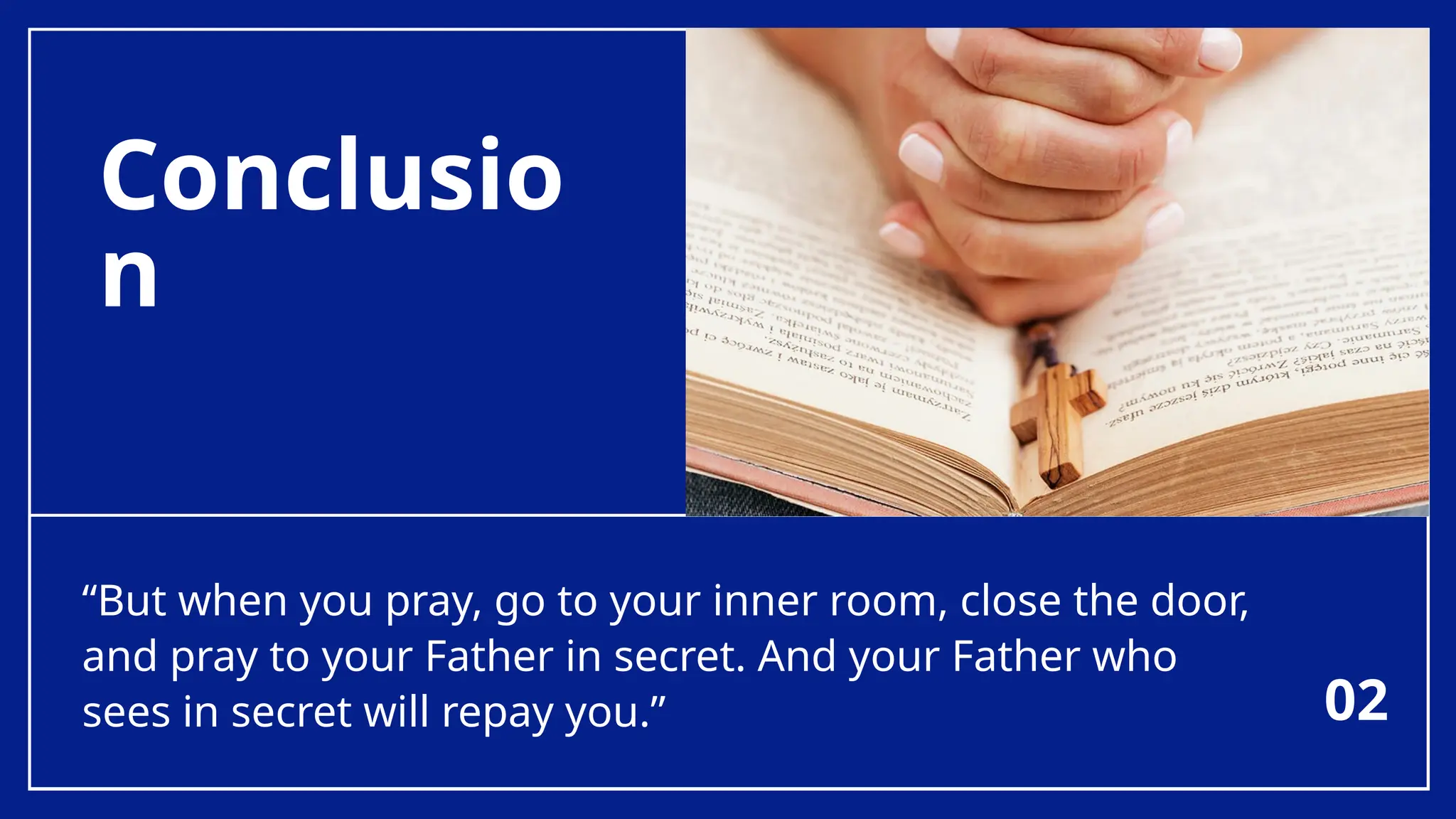 CLE - 6 "About Prayer for Grade 6 students" | PPTX