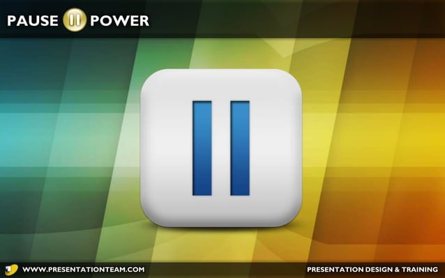 Pause Power: A Verbal Tool Like No Other | PPTX