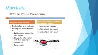 Pause procedure | PPTX