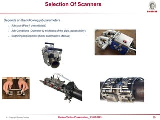 Phased array ultrasonic testing presentation | PPTX