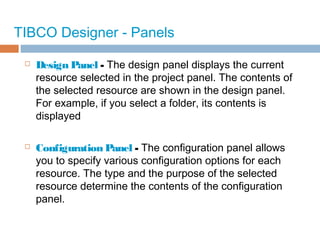 Learn about Tibco Designer | PPT