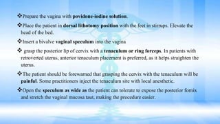 Culdocentesis | PPTX