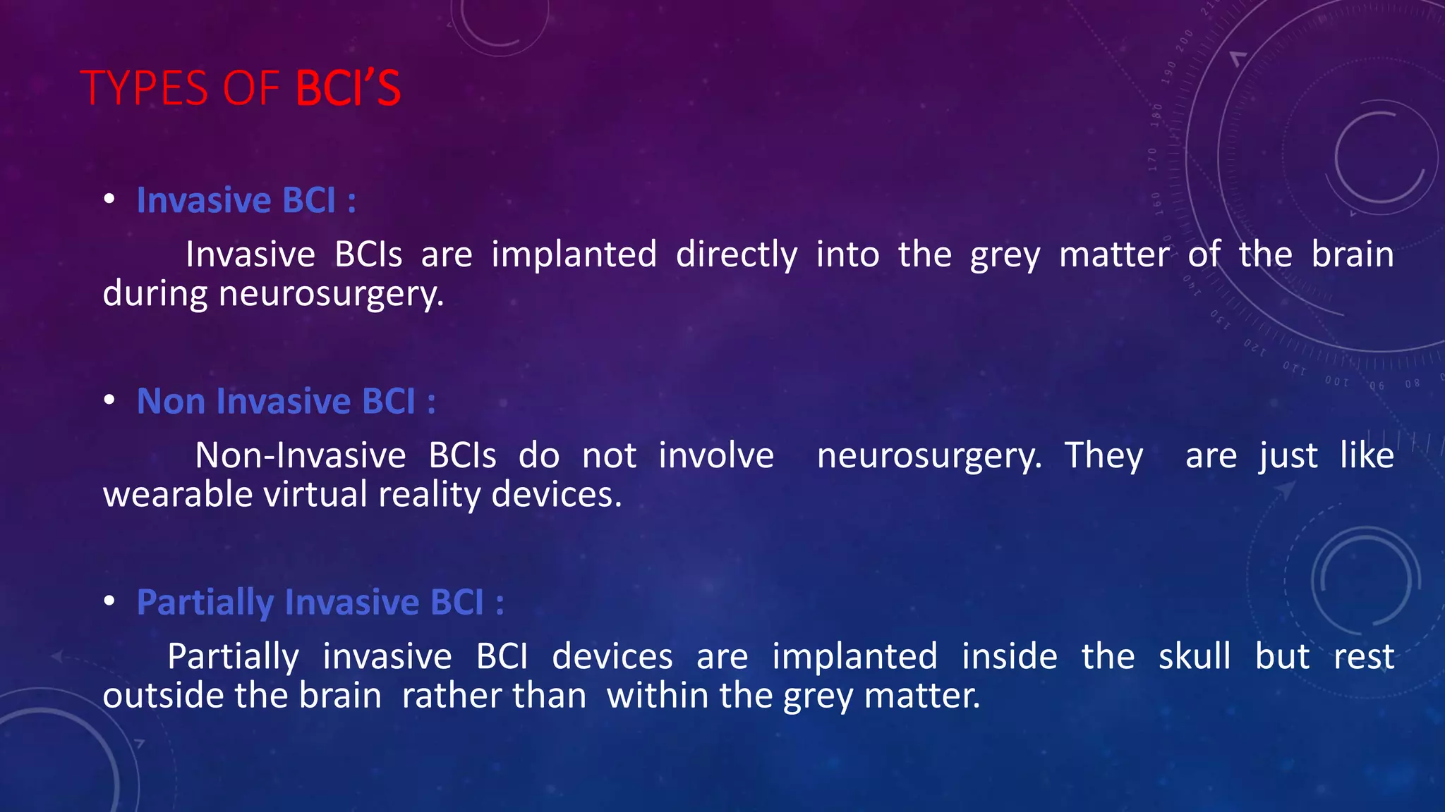 Brain Computer Interface (Bci) | PPTX