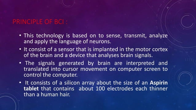 Brain Computer Interface (Bci) | PPTX | Brain and Nervous System Disorders | Diseases and Conditions