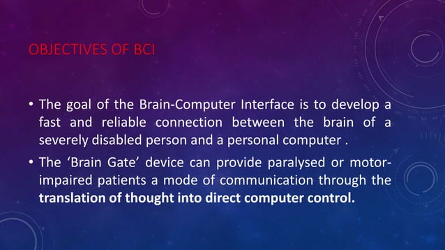Brain Computer Interface (Bci) | PPTX | Brain and Nervous System Disorders | Diseases and Conditions